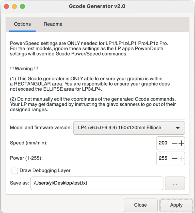 LaserPecker Gcode Extension for Inkscape 1.2 – The Unofficial Wiki for LaserPecker